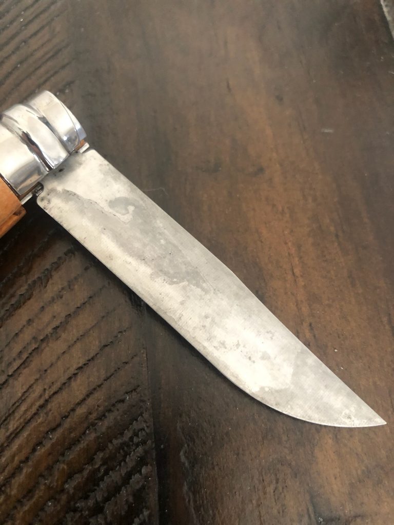 How to Get a Blue Patina on Carbon Steel - HuntingSage